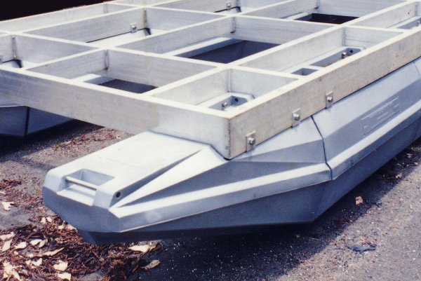 Flotation Module 333 Nose Cone Litres. Marine Dock Systems, MDS ...